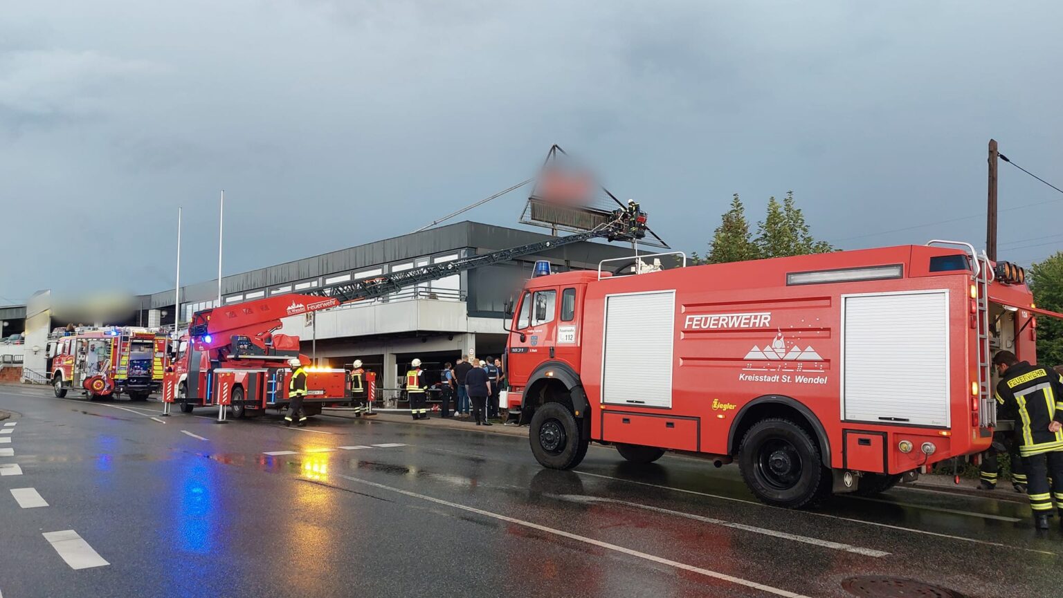 Flash St. Wendel Werbebanner in Flammen – Blaulichtreport-Saarland.de