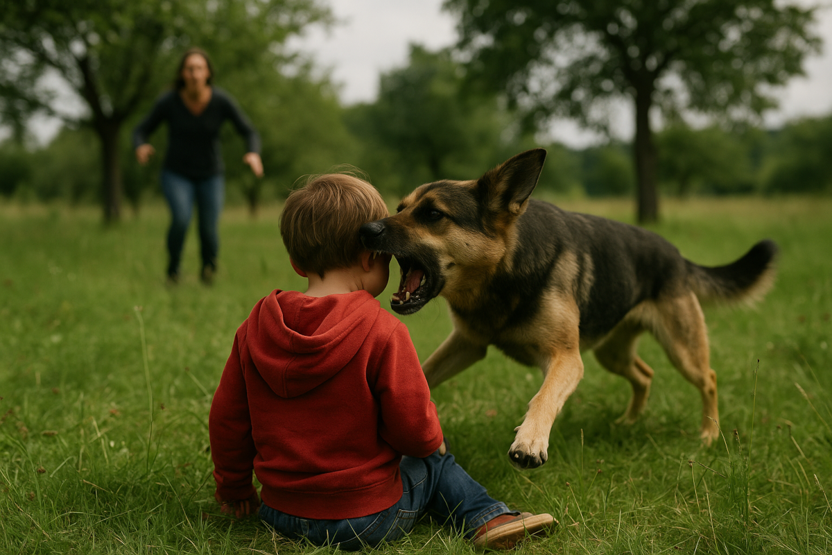 Entsetzen in Weiskirchen: Freilaufender Hund beißt Kind Ohr ab ...
